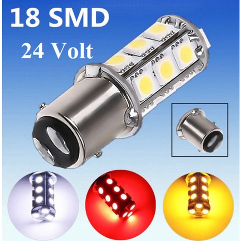 Jual Lampu LED Rem Mundur Kaki 2 24 Volt Kedip Strobo 18 Titik Truk Bis ...