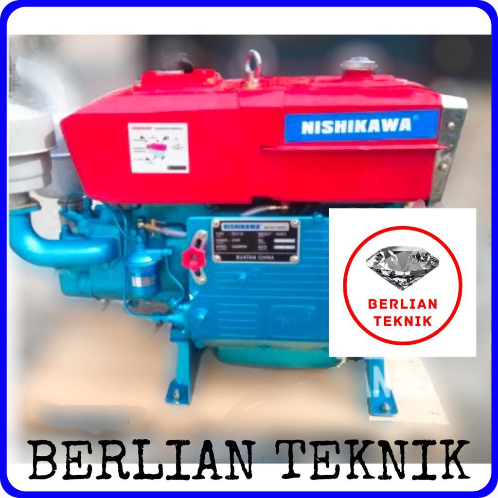 Jual Mesin Penggerak Solar Engine Diesel Nishikawa ZS 1125 / 30 HP Hopper | Shopee Indonesia
