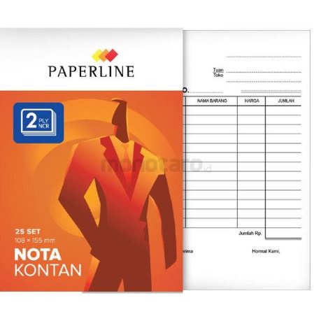 Jual NOTA KONTAN 2 PLY KECIL PAPERLINE | Shopee Indonesia