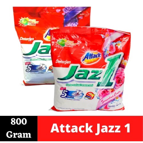 Jual Attack Jaz1 Detergen 800 gr All Varian - Jaz 1 Attack 800 gr | Shopee Indonesia