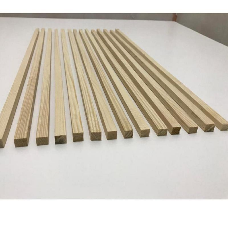 Jual Kayu stik kotak persegi ukuran 1cm x 1cm x 100cm | Shopee Indonesia