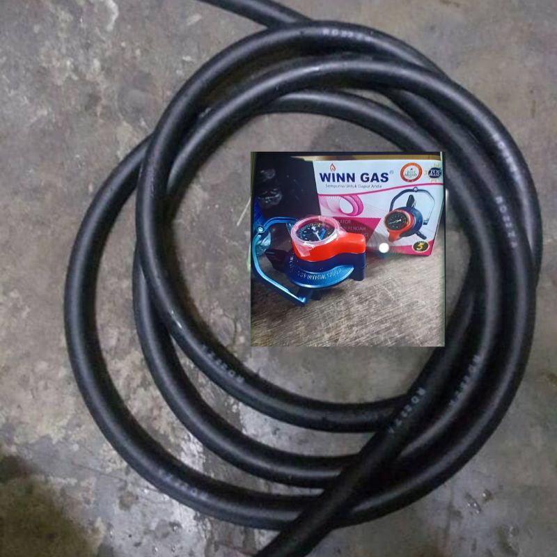 Jual REGULATOR WIN GAS W900+SELANG BRIDGESTONE JAPAN UKURAN 2.5 METER ...