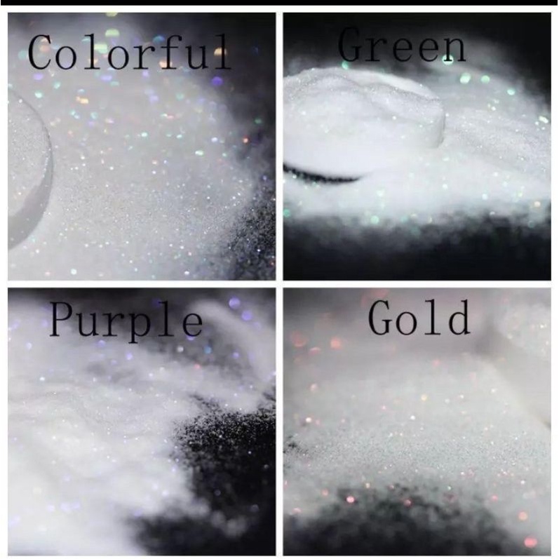 Jual Glitter putih 0.1mm | Shopee Indonesia