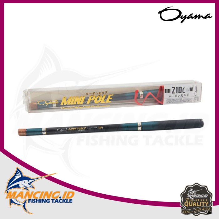 Jual Joran Tegek Oyama Mini Pole Fiber Pancingan Murah Tongkat Pancing ...