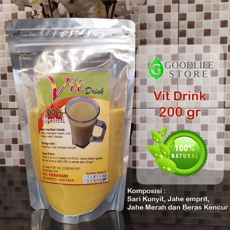Jual Minuman Bubuk Instan VIT Drink Minuman Kesehatan Herbal dan ...