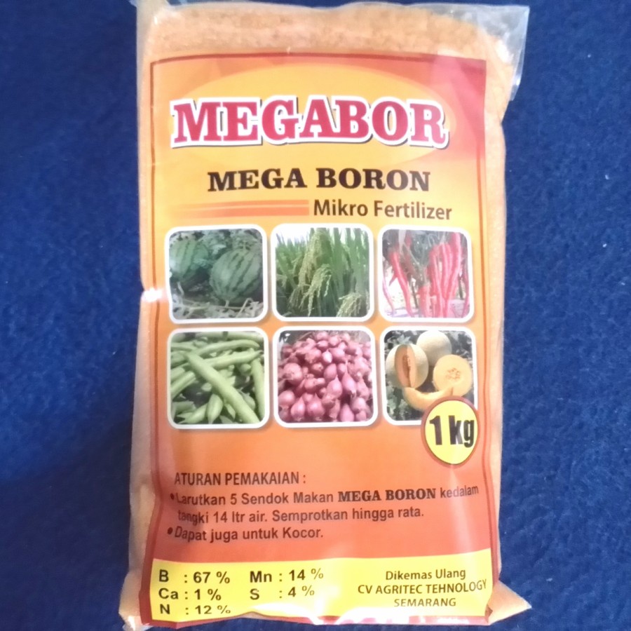 Jual Pupuk Megabor Mega Boron 1Kg | Shopee Indonesia