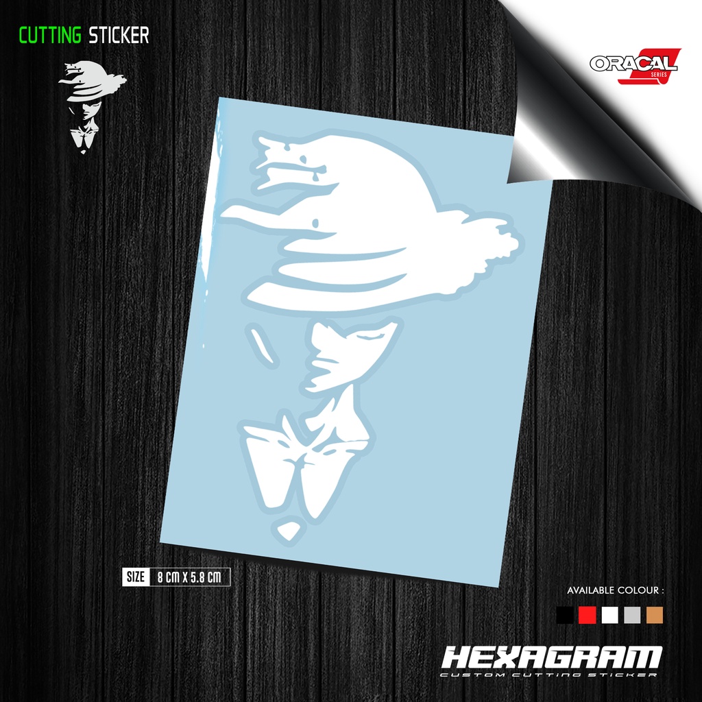 Jual Cutting Sticker LUFFY ONE PIECE | Stiker Cutting LUFFY ONE PIECE ...