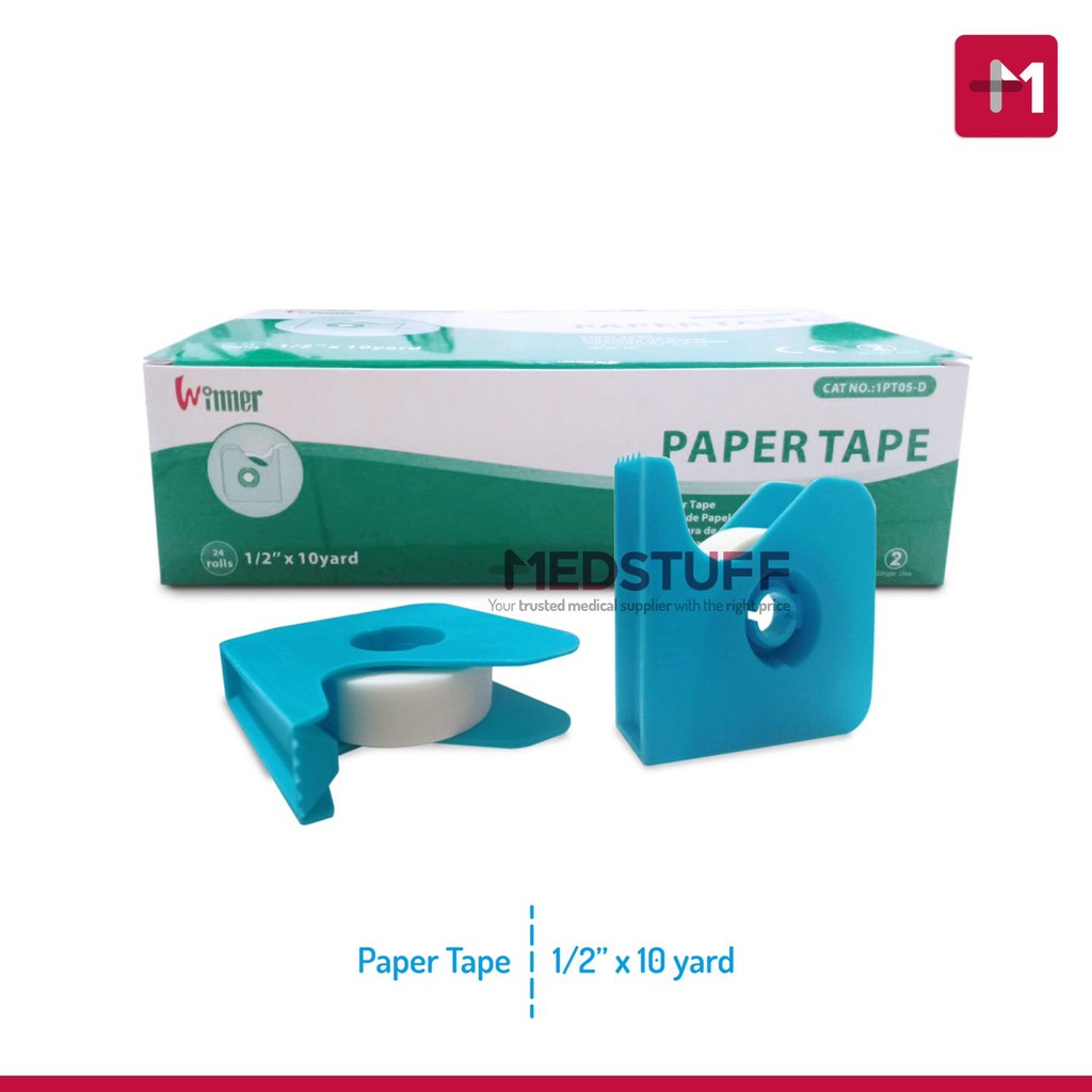 Jual Winner Paper Tape 1/2inch seperti micropore | Shopee Indonesia