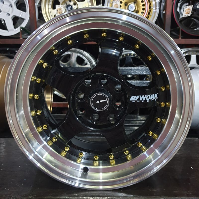 Jual Velg R/Ring 15 R15 Work Meister S1 Swift Brio Sirion Vios Kredit ...