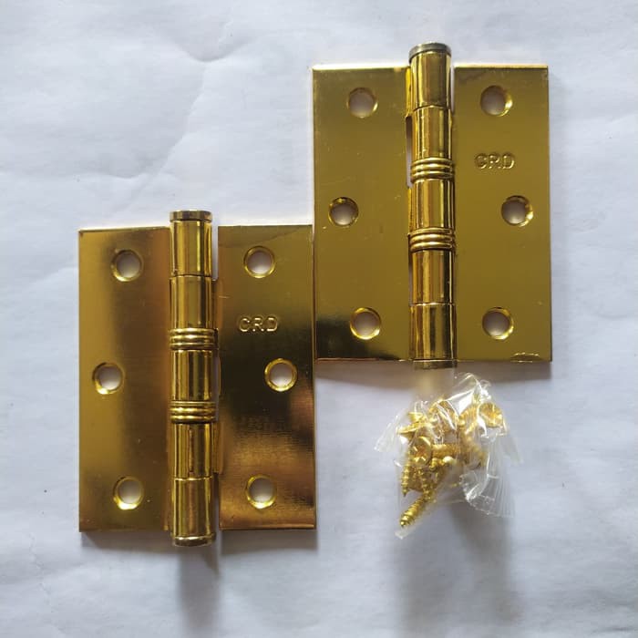 Jual Engsel Esel Kuning Ukuran 3 Inch Plat Tebal (per pasang) | Shopee ...