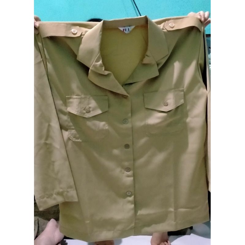 Jual Baju PDH Pelayaran/Seragam PDH Panjang/seragam PDH Taruni lengan ...