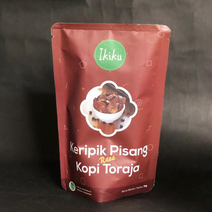 Jual KERIPIK PISANG RASA KOPI TORAJA - IKIKU | Shopee Indonesia