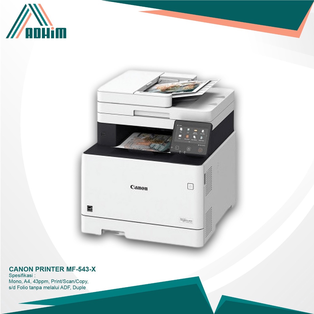 Jual CANON PRINTER MF-543-X Mono Laser Flatbed Multifunction (Print ...