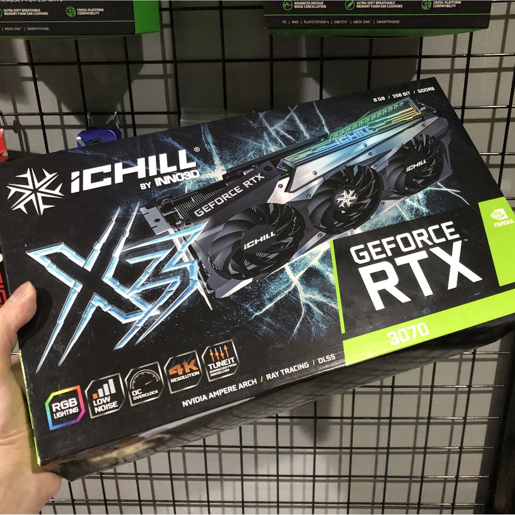 Jual GeForce RTX 3070 Inno3D iChill X3 8GB GDDR6 VGA Nvidia RTX3070 ...