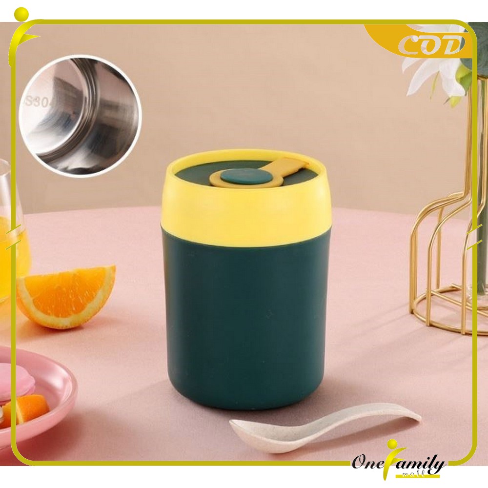 Jual ONE-C378 Termos Soup Mini Thermal Stainless 304 Termos Sup Tahan Panas / Termos Bubur ...