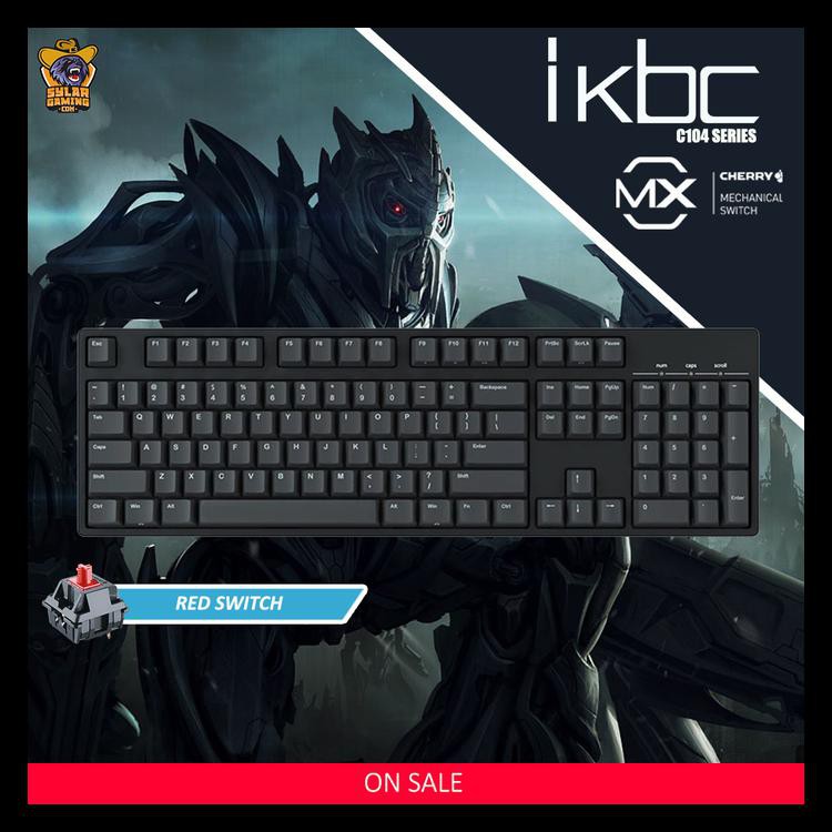 Jual TERJAMIN IKBC C104 FULLSIZE CHERRY MX SWITCHES SPESIAL | Shopee Indonesia