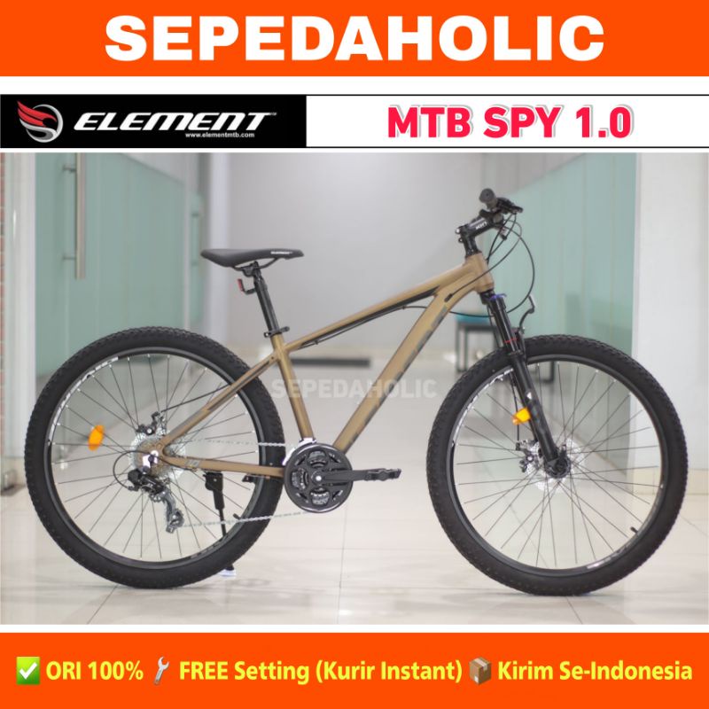 Jual Sepeda Gunung MTB ELEMENT SPY 1.0 27.5 Inch Alloy Shimano 24 Speed ...