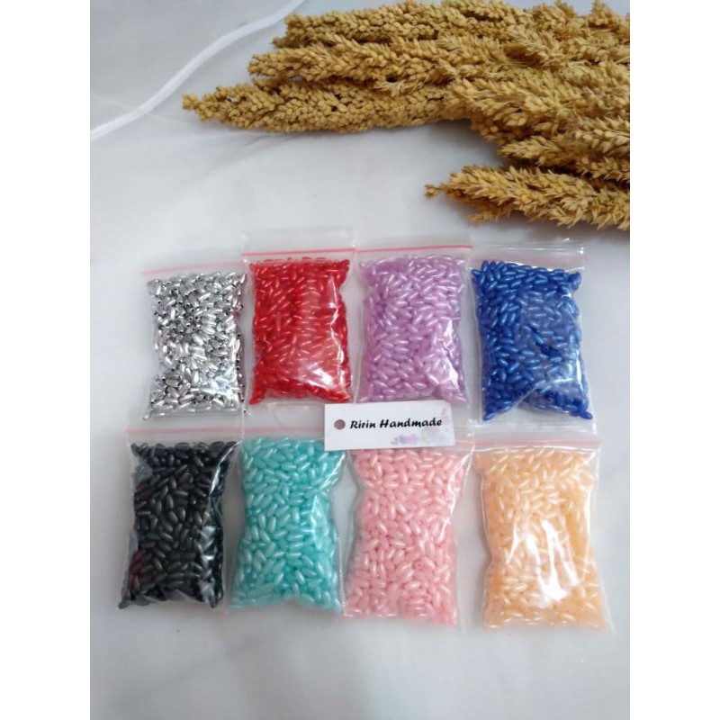 Jual Manik padi 3x6mm | Shopee Indonesia