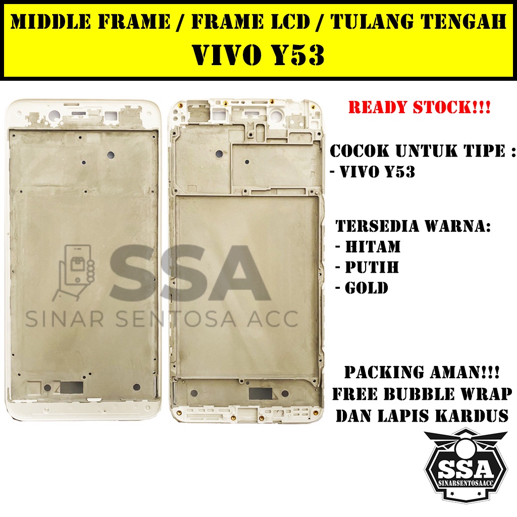 Jual Tulang Tengah Middle Frame LCD Vivo Y53 Original 100% Tulang ...