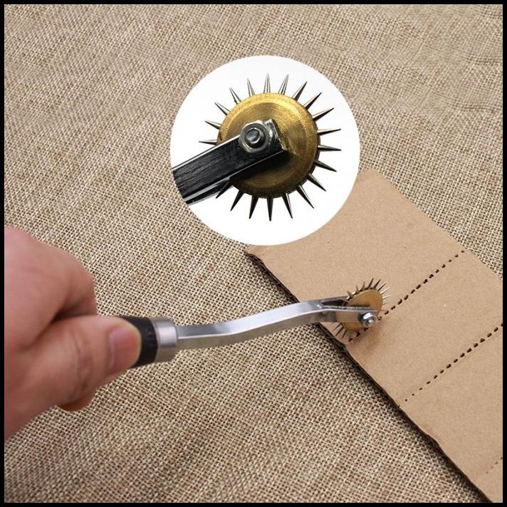 Jual Stitching Wheel Serrated Tracing Wheel Alat Pembuat Tanda Sobek ...