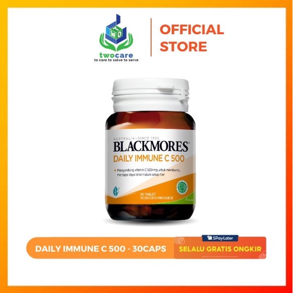 Jual Blackmores Daily Immune C 500 Blackmores Vitamin C 500mg 30 tablet | Shopee Indonesia