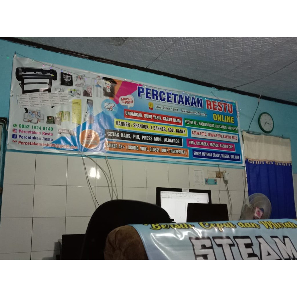 Jual Cetak Spanduk, Banner, MMT, Baliho Bahan Flexy 280 gr ( Gratis ...
