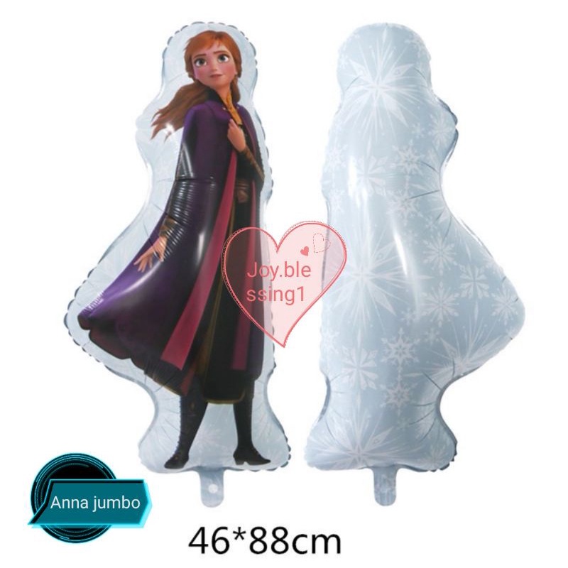 Jual BALON FOIL FROZEN ELSA ANNA OLAF/Banner Frozen/Balon bando frozen ...