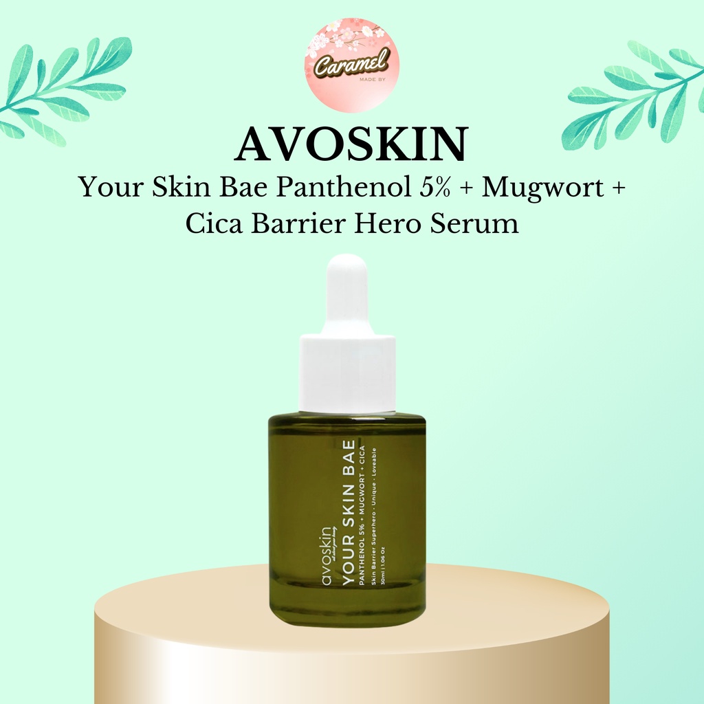 Jual AVOSKIN Your Skin Bae Panthenol 5% + Mugwort + Cica Barrier Hero ...
