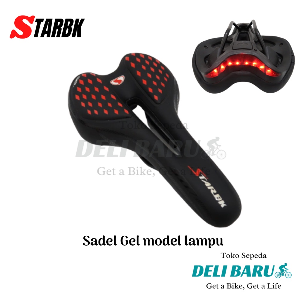 Jual Starbk Sadel Gel lampu belakang sepeda MTB, federal, lipat ...