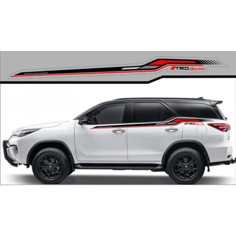 Jual Stiker Sticker Setiker Striping Cutting Mobil PAJERO RUSH TERIOS ...