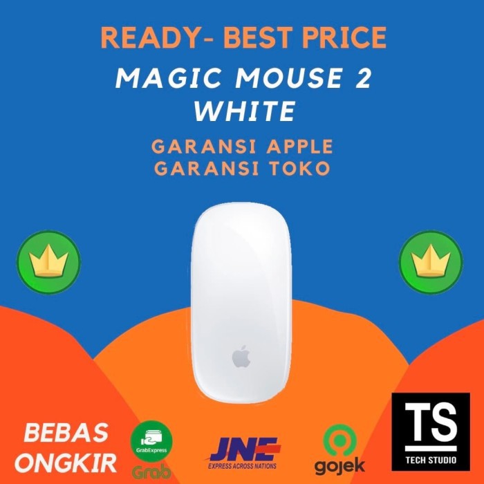 Jual Apple Magic Mouse 2 Silver Original Garansi Resmi Apple 1 Tahun ...