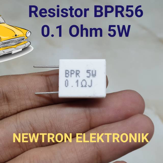 Jual Resistor BPR56 0.1 Ohm 5W Non Induktif BPR 56 0.1Ohm 5Watt | Shopee Indonesia