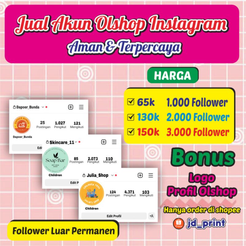 Jual Stiker Logo Profil | Shopee Indonesia
