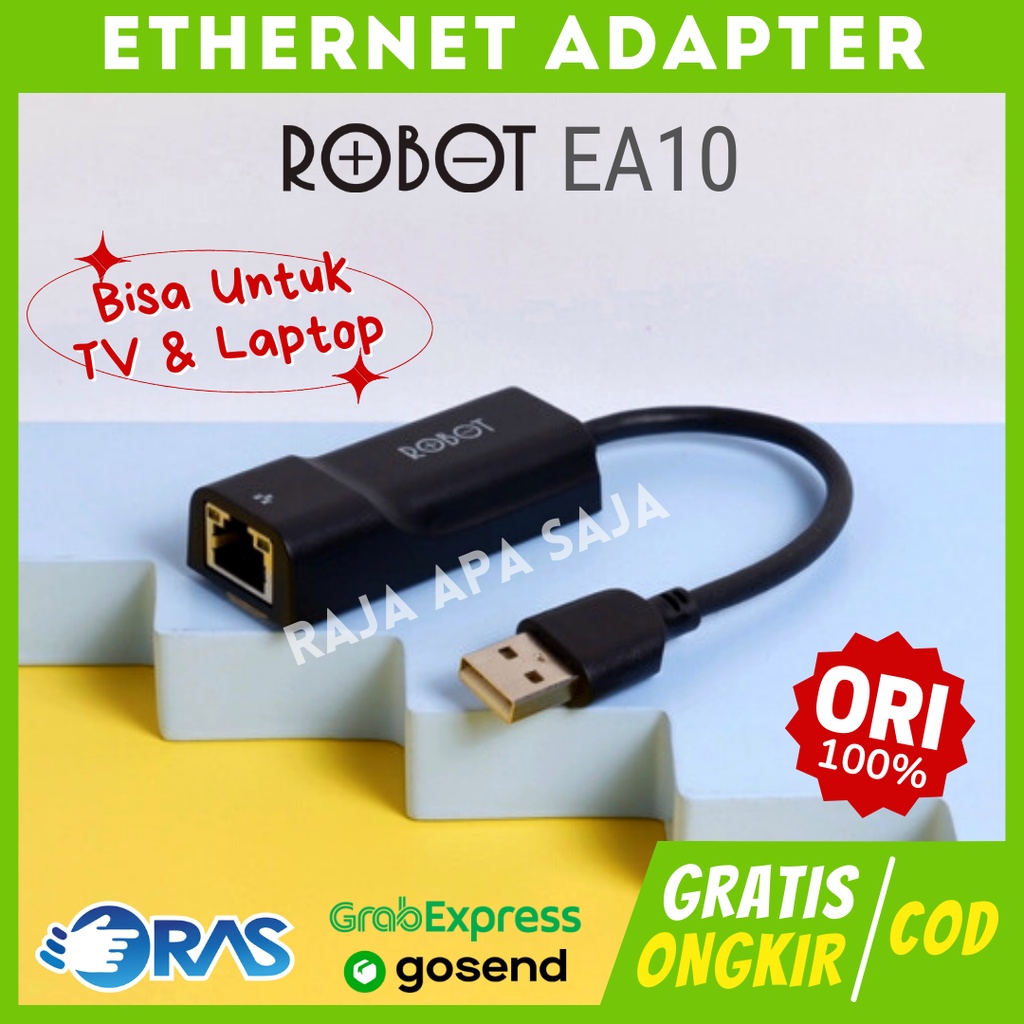 Jual Kabel Adapter USB Ethernet to RJ45 LAN Untuk PC Laptop Konektor ...
