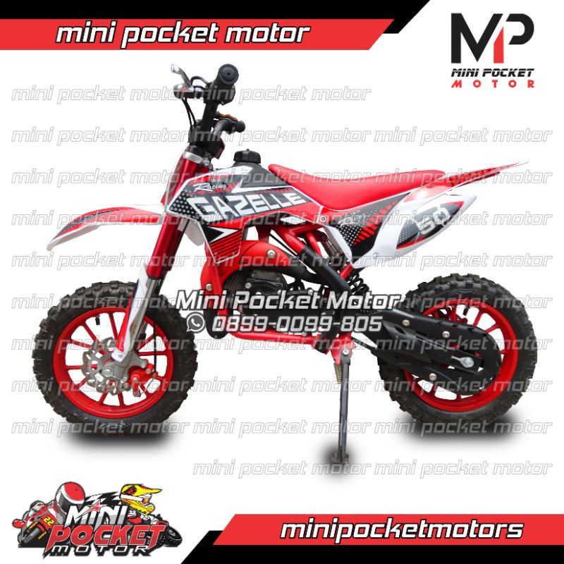 Jual Motor Mini Trail Gazelle Trail Mini MT4 50cc 2T Automatic | Shopee ...