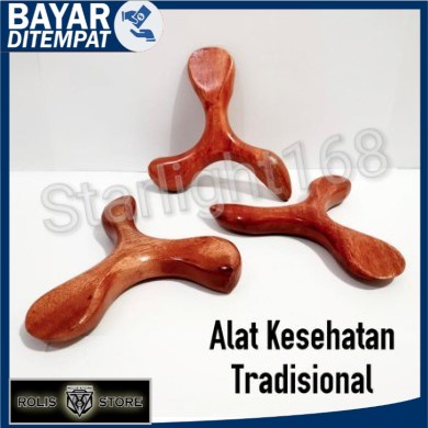 Jual Alat Pijat Tradisional Kayu Segitiga | Shopee Indonesia