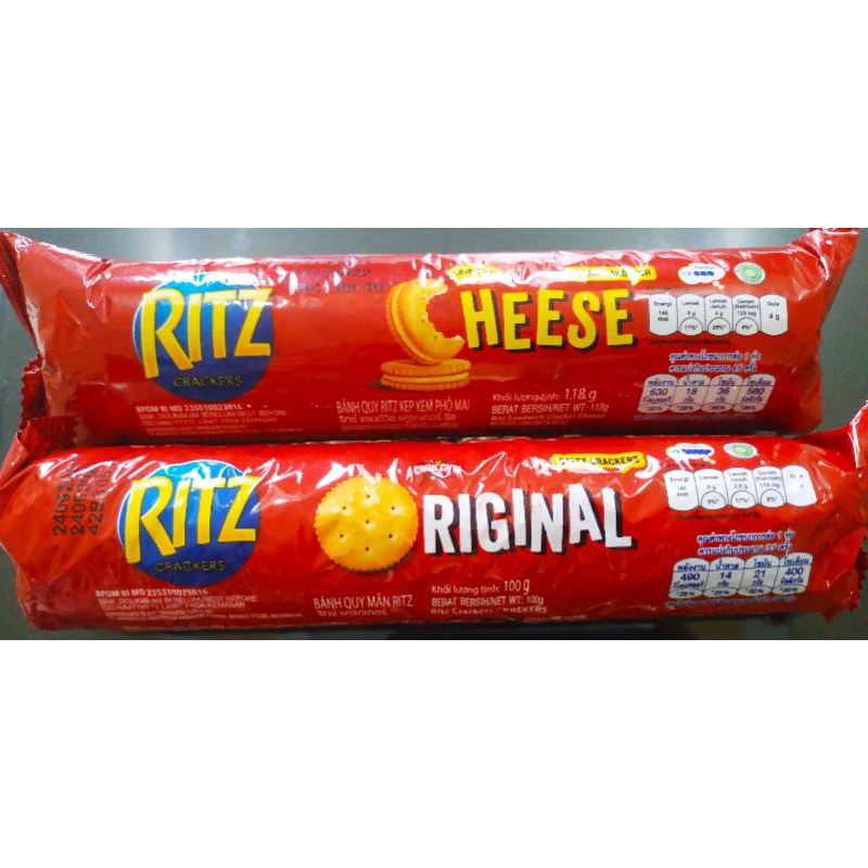Jual Ritz Cheese 118 gr / Original 100 gr | Shopee Indonesia