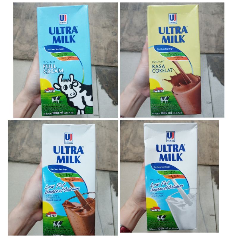 Jual ULTRA MILK 1 LITER - SUSU UHT ULTRA MILK | Shopee Indonesia