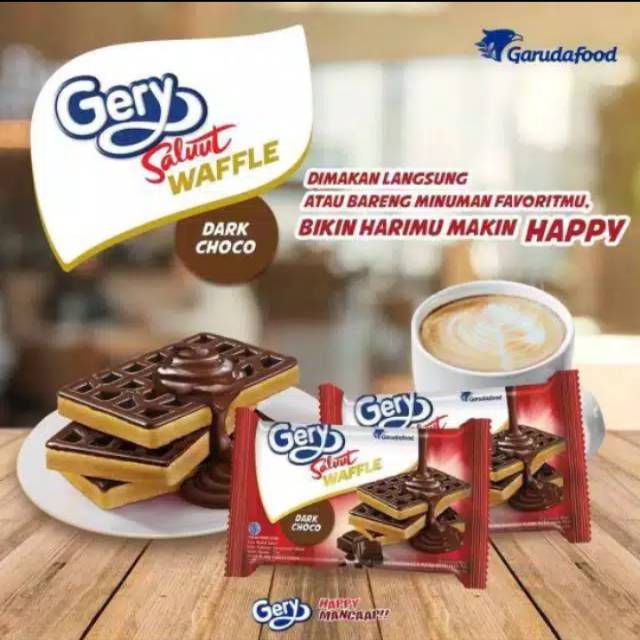 Jual Gery Waffle Sachet Dark Choco Gery Saluut Waffle | Shopee Indonesia