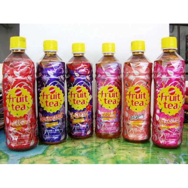 Jual Fruit Tea Botol 500ml | Shopee Indonesia