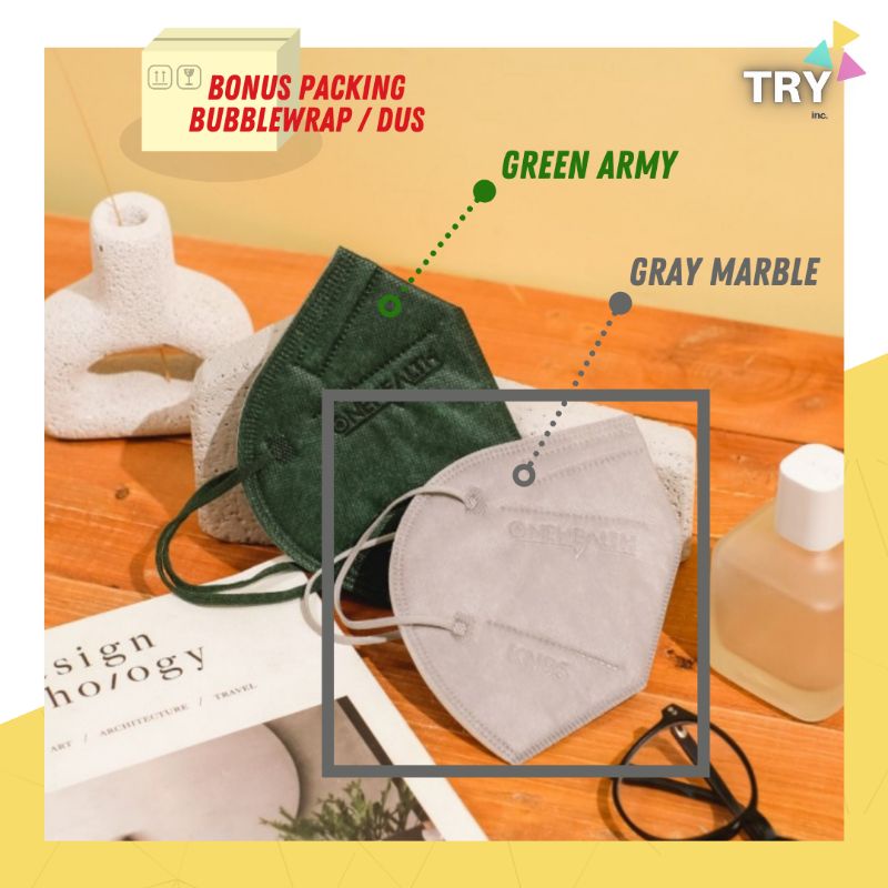 Jual ONEHEALTH KN95 Masker Surgical Mask 5 Ply isi 10 pcs | Shopee ...