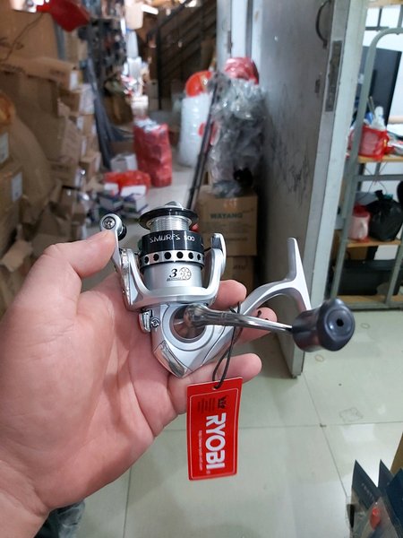 Jual reel ryobi smurf 500 power handel asli japan limited edition reel ...