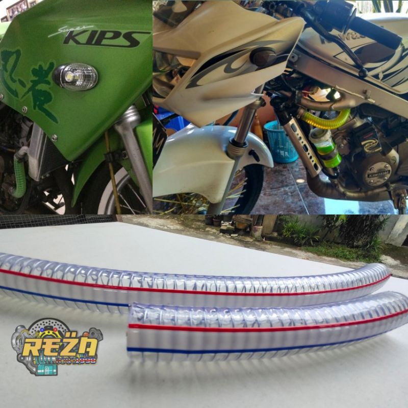 Jual Selang Radiator Transparan Atas Bawah Ninja R Ninja RR Rx King Cb ...
