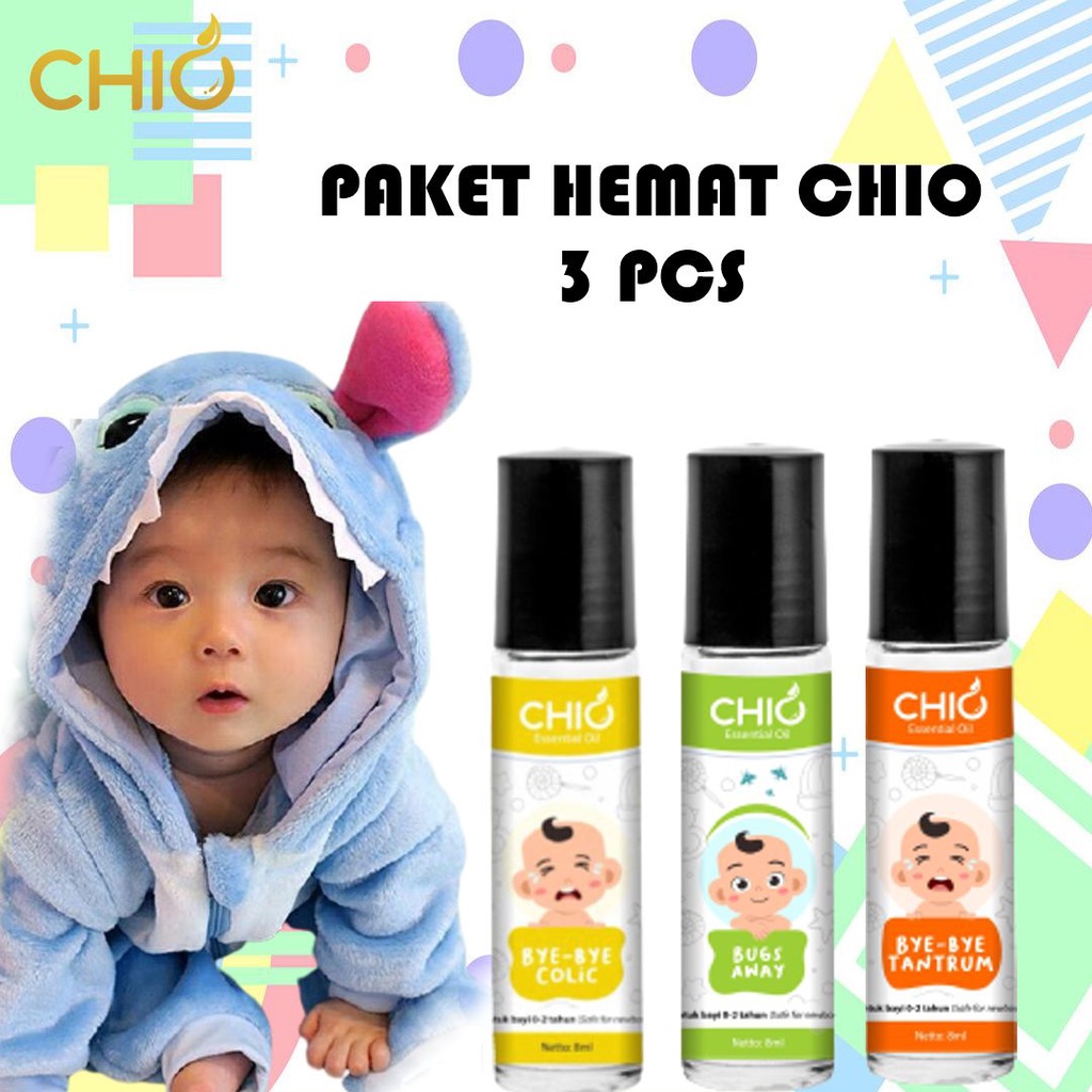 Jual Paket Hemat Chio 3 pcs (colic,bug, tantrum) | Shopee Indonesia