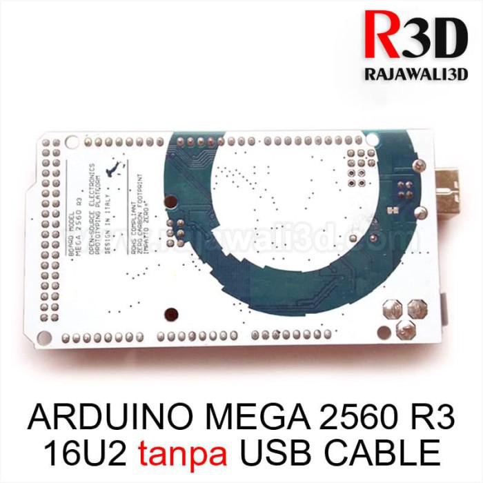 Jual Arduino Mega 2560 R3 16u2 Ori Grade Clone White Logo tanpa USB ...