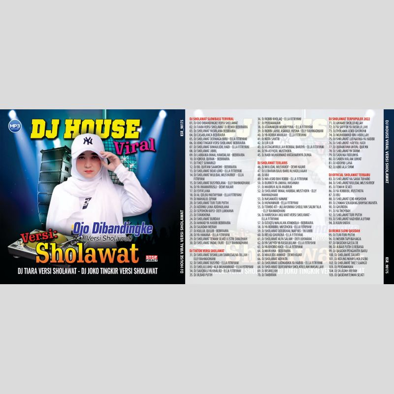Jual Kaset Mp3 Audio Lagu Dj House Ojo Dibandingke versi Sholawat | Shopee Indonesia