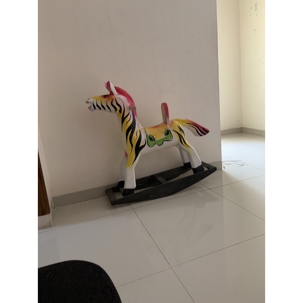 Jual kuda goyang kayu | Shopee Indonesia