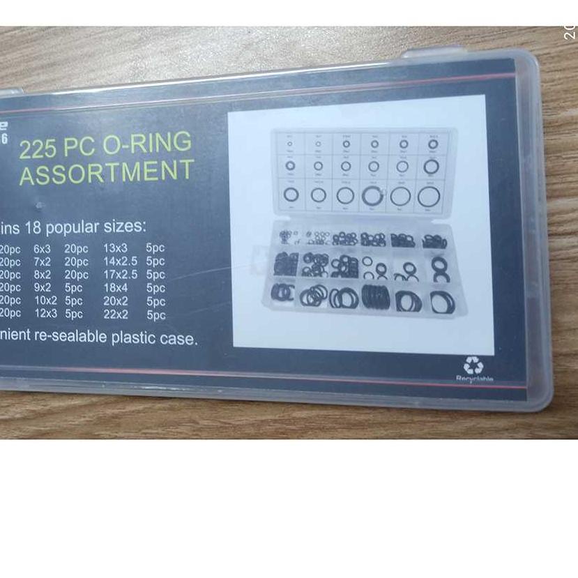 Jual NEW !! 9.9 Karet Rubber O Ring Seal Tightening 225 PCS / Set ...
