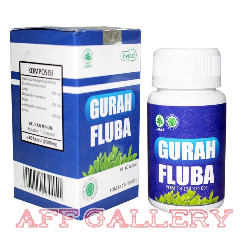 Jual HIU KAPSUL FLUBA Obat Batuk Kering, Batuk Berdahak, Asma ...