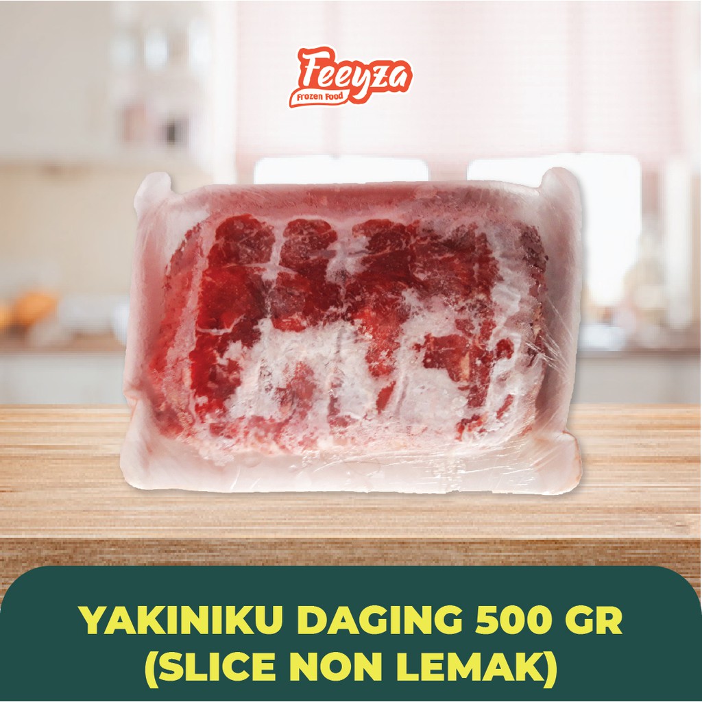 Jual Yakiniku Daging Sapi Slice 500g (NON LEMAK) | Shopee Indonesia
